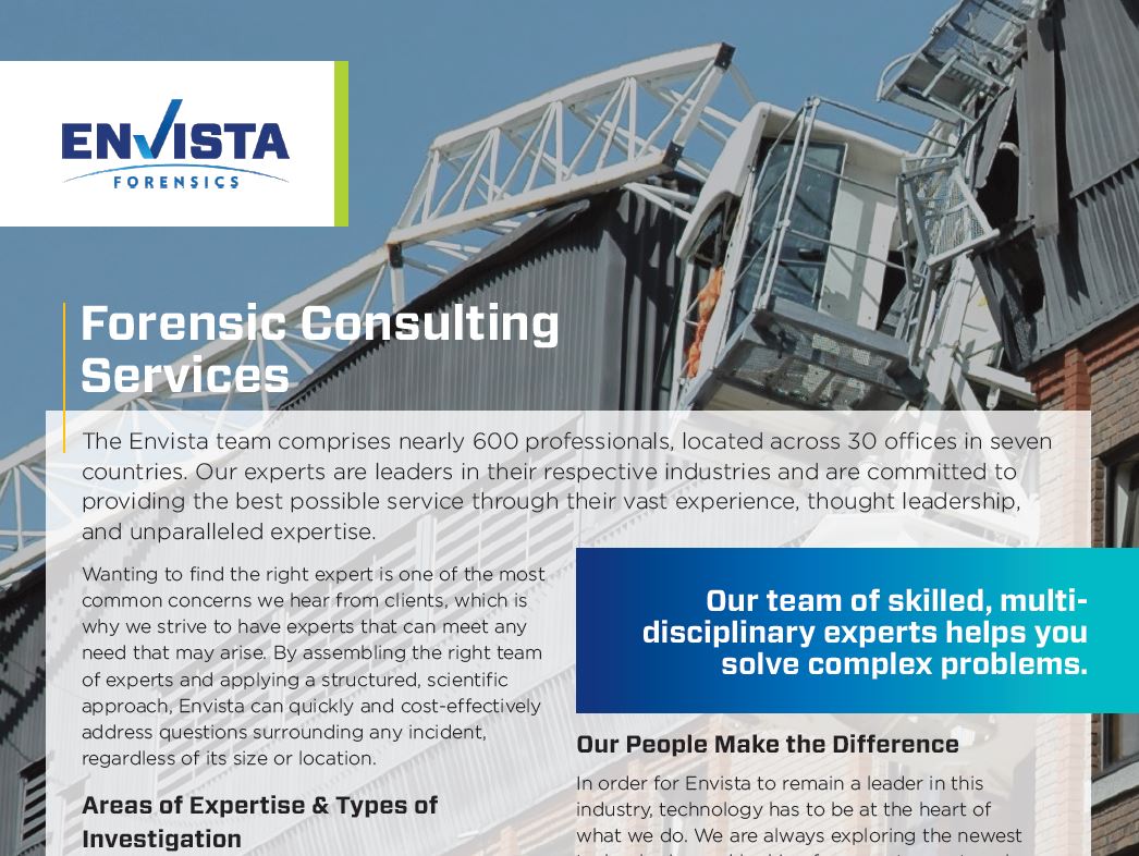 Digital Forensics Consultants and Forensic Analysis Services | Envista ...